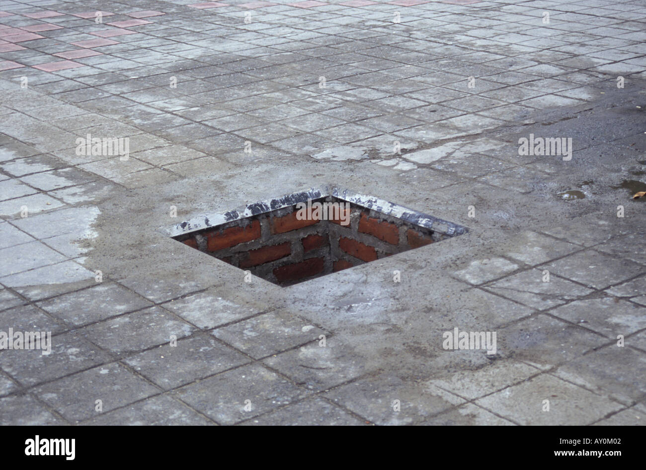 Pavement trap hi-res stock photography and images - Alamy