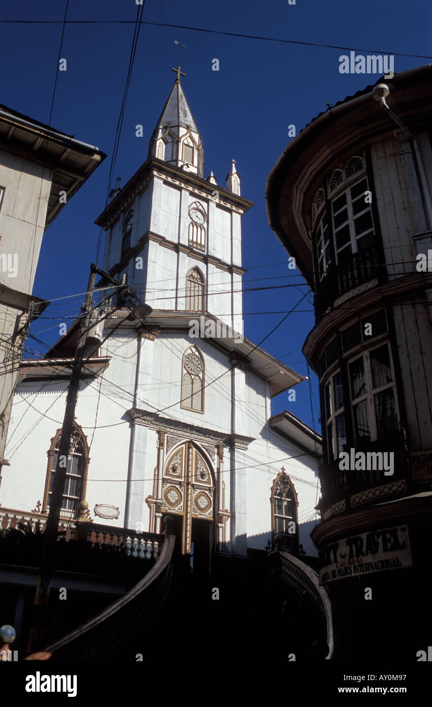 Cathedral in Zaruma Stock Photo - Alamy