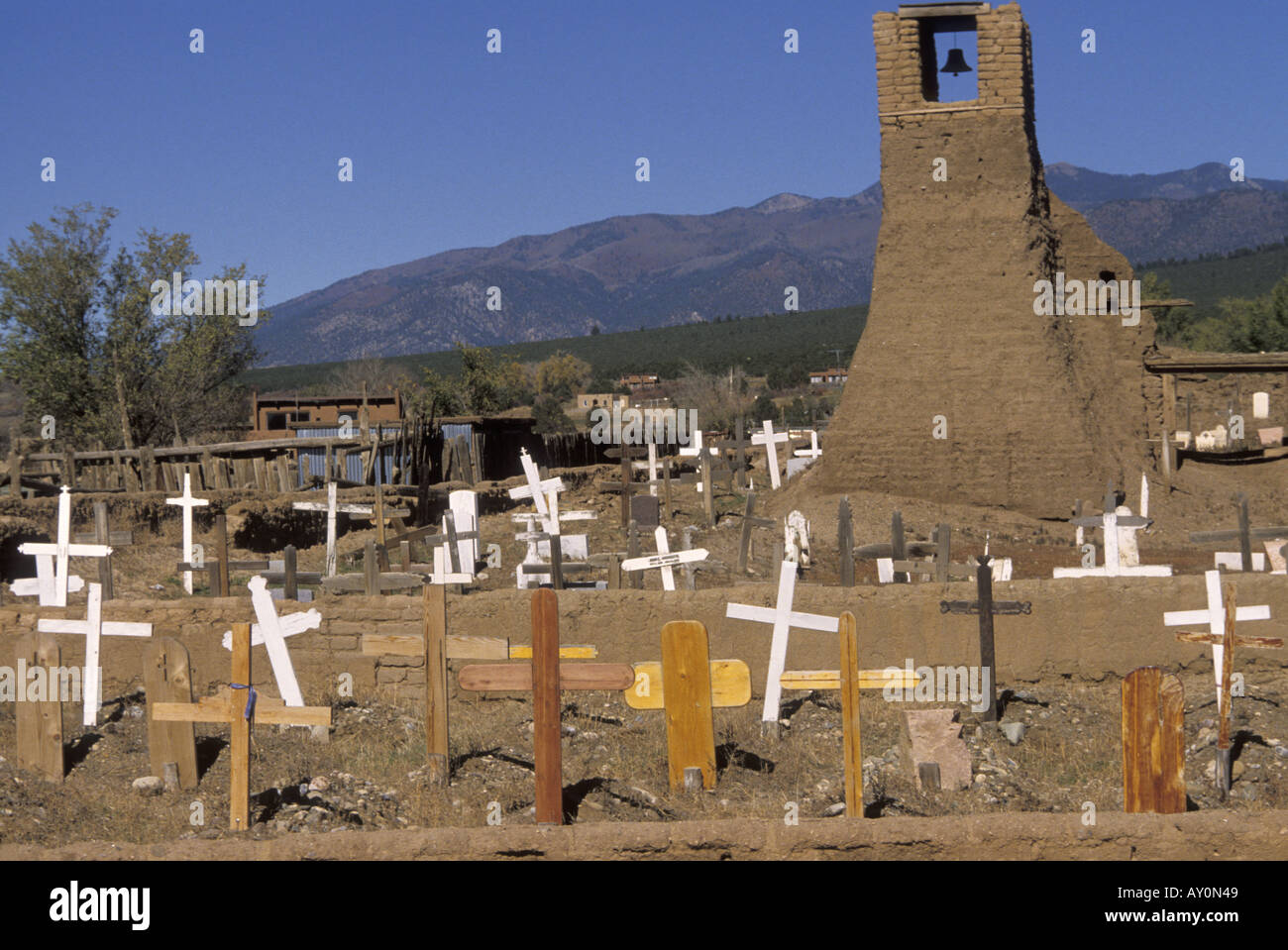 Native cemetery taos new mexico hi-res stock photography and images - Alamy