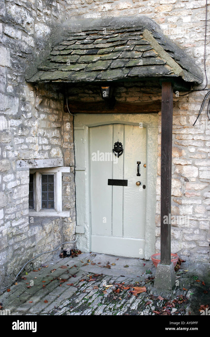 Historic doorway with interesting window inset in wall at 45 degrees ...