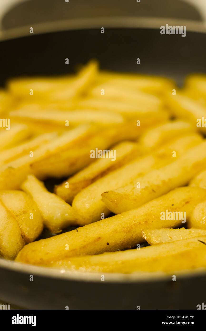 unhealthy fast food french fries Stock Photo - Alamy
