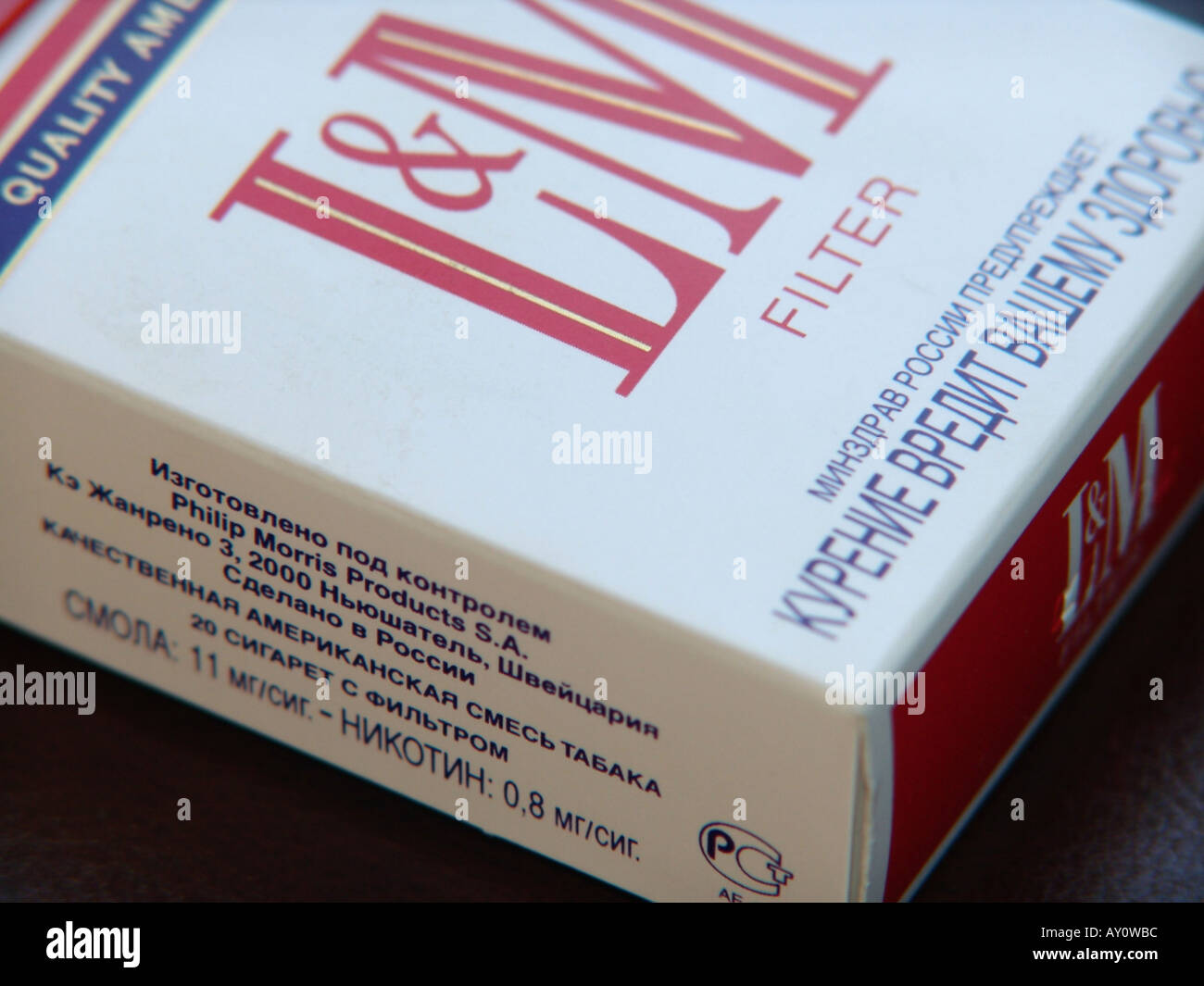 Cigarette Packet Warnings High Resolution Stock Photography and Images ...