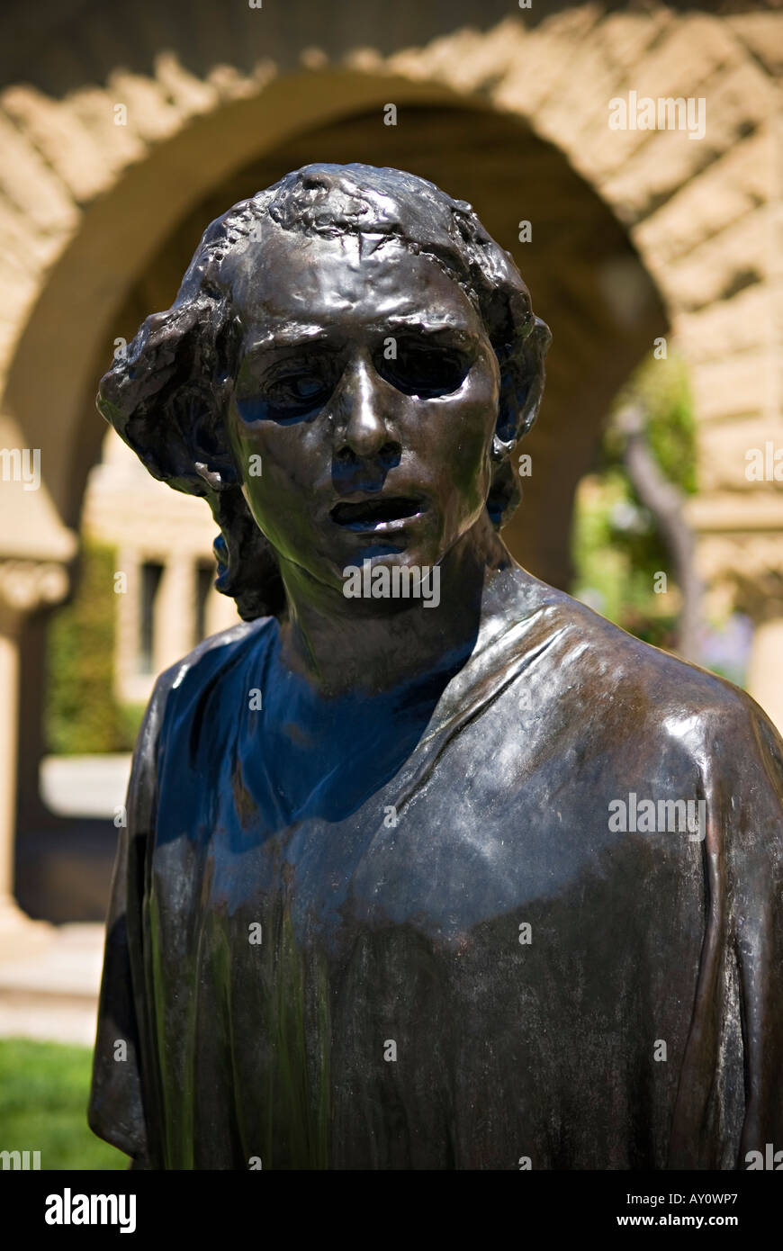 Bronze statues by Auguste Rodin are scattered through Stanford ...
