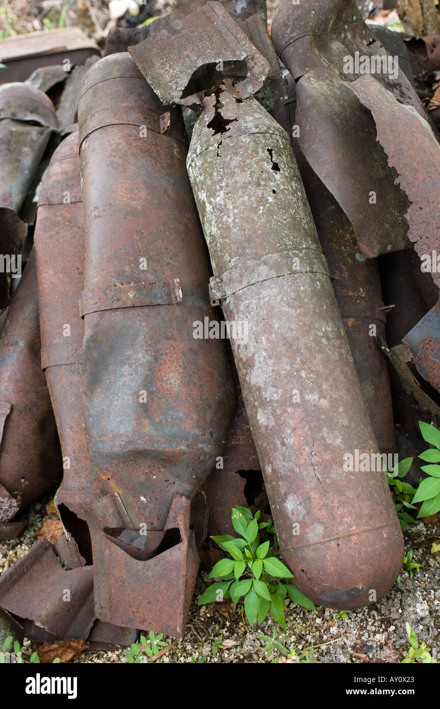 World war II remains from 'Japanese Cave', Biak West Papua, Indonesia ...