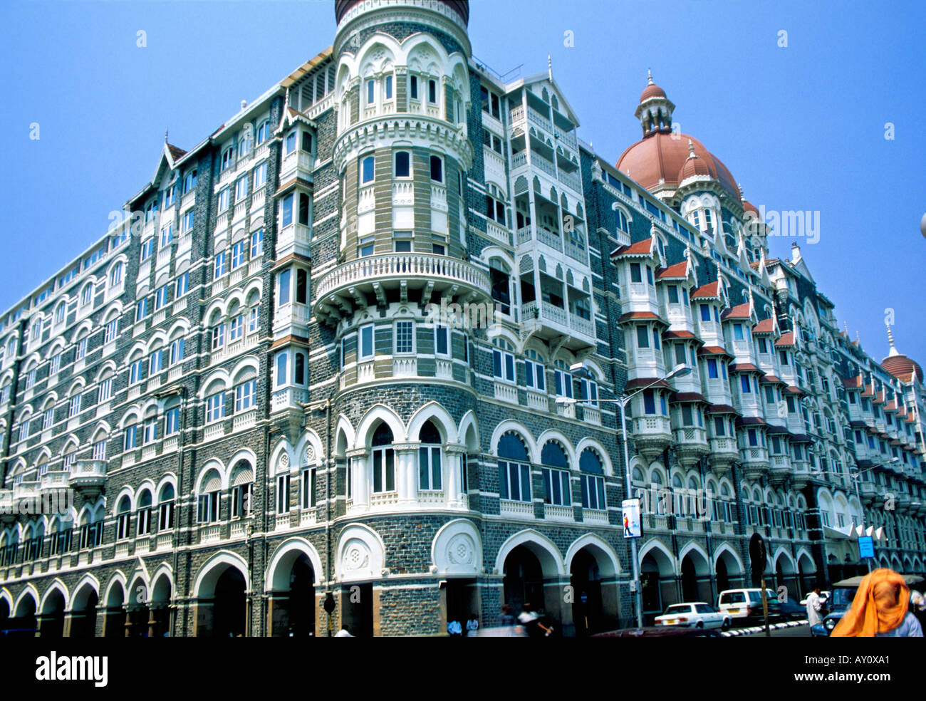 Taj Mahal Hotel, Colaba, Mumbai, Bombay Maharastra, India Stock Photo ...