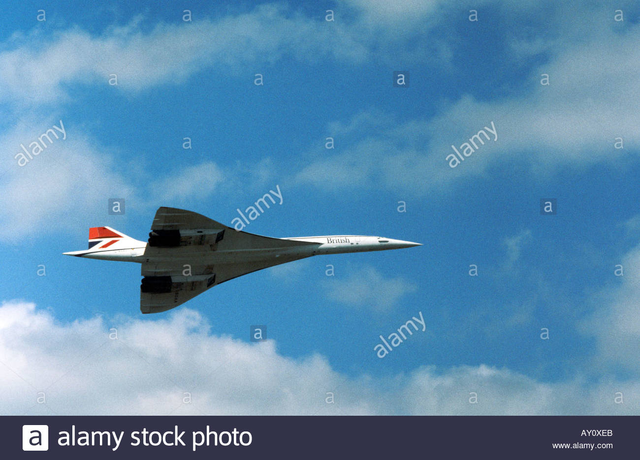 Concorde Plane In Flight High Resolution Stock Photography and Images ...