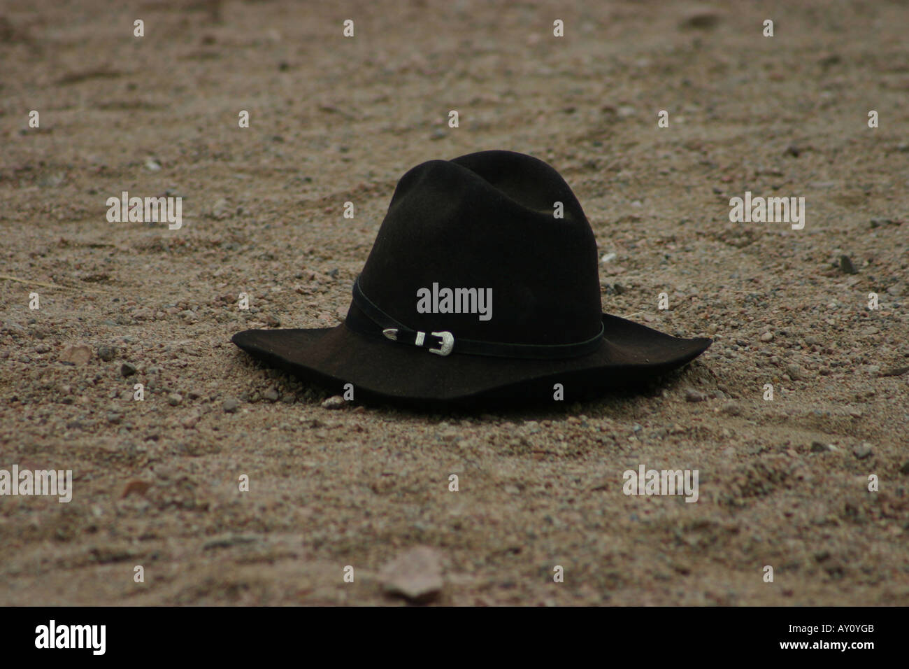 hat on the ground Stock Photo - Alamy
