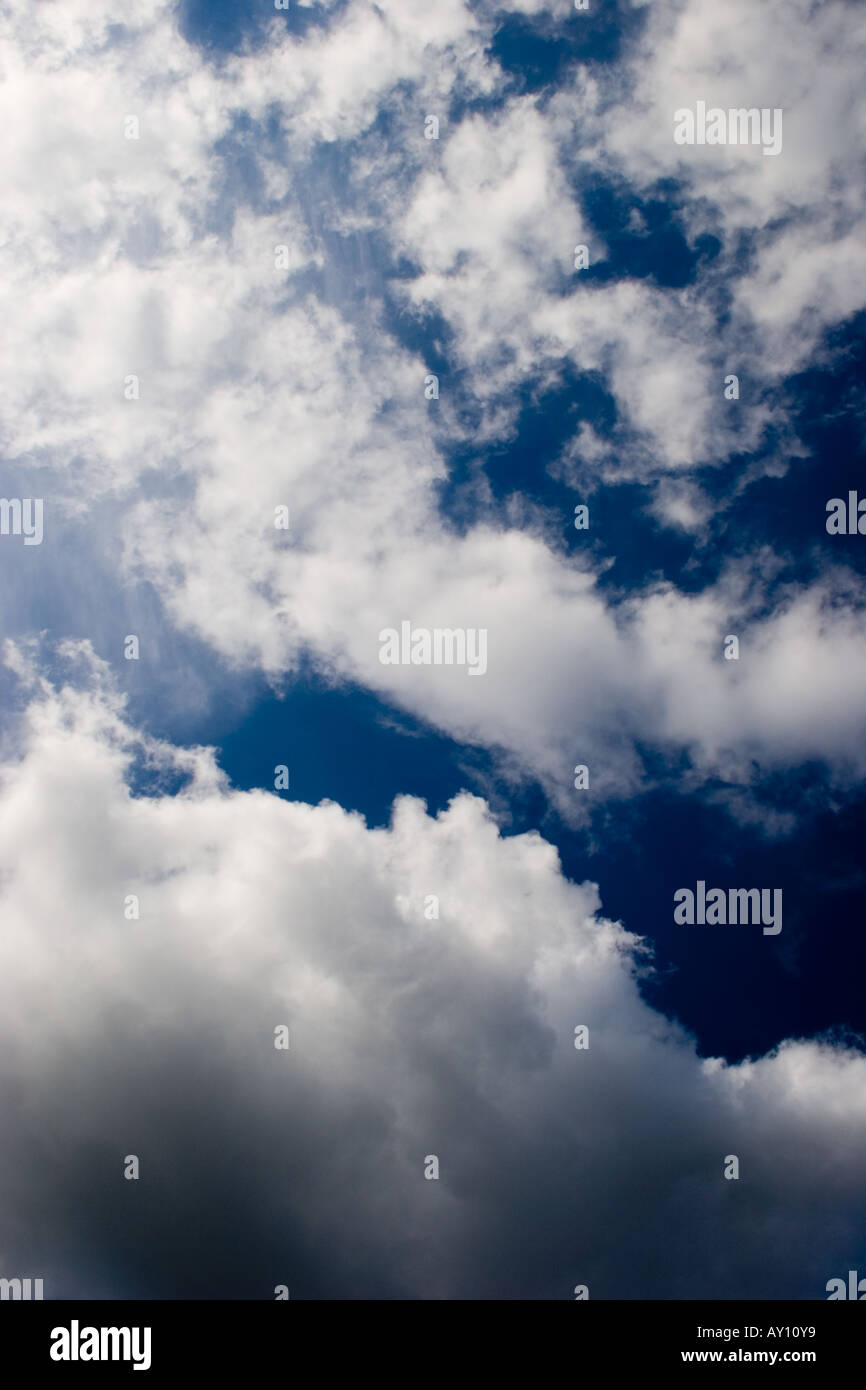 big fluffy clouds Stock Photo - Alamy