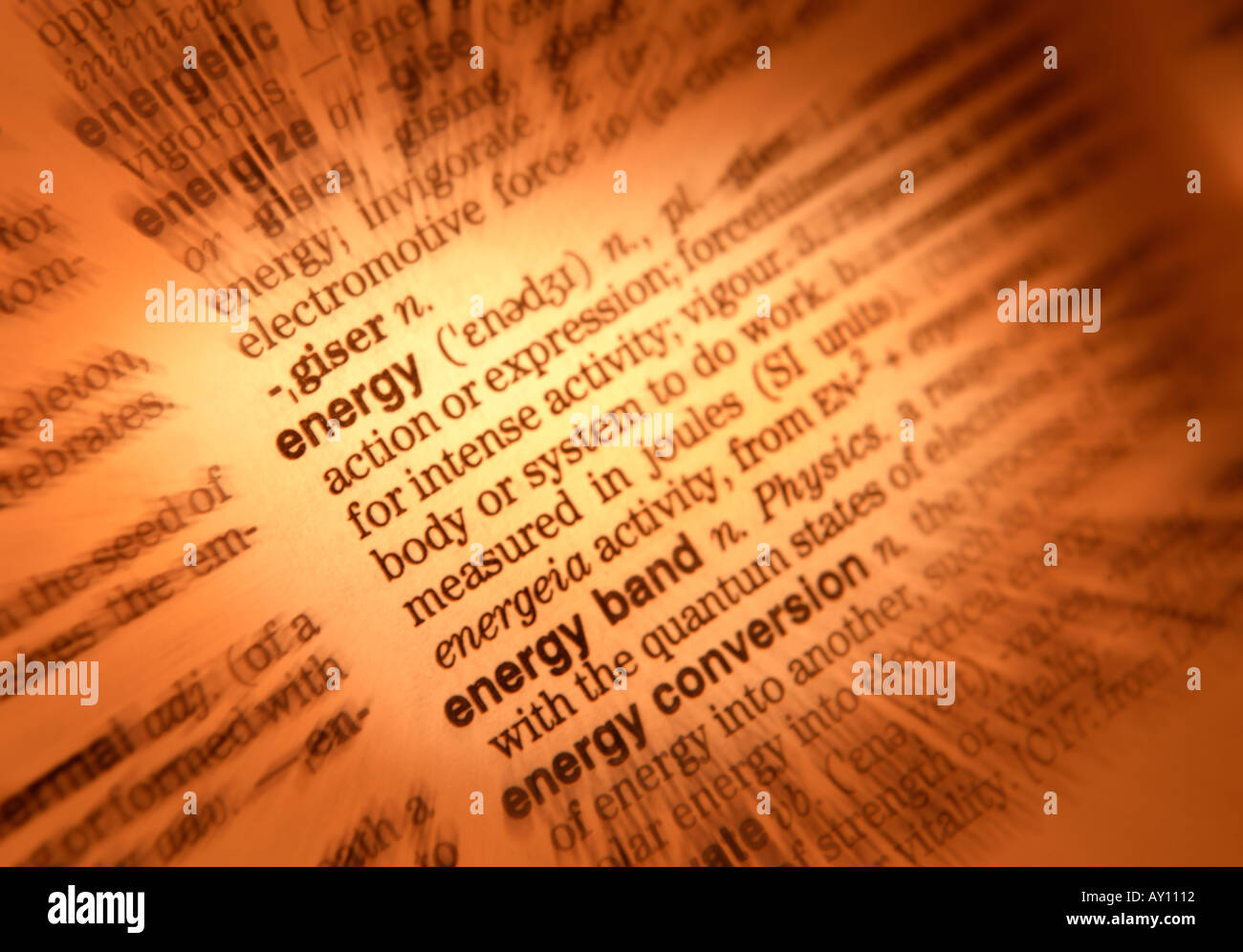 Close Up Dictionary Page Showing High Resolution Stock Photography and ...