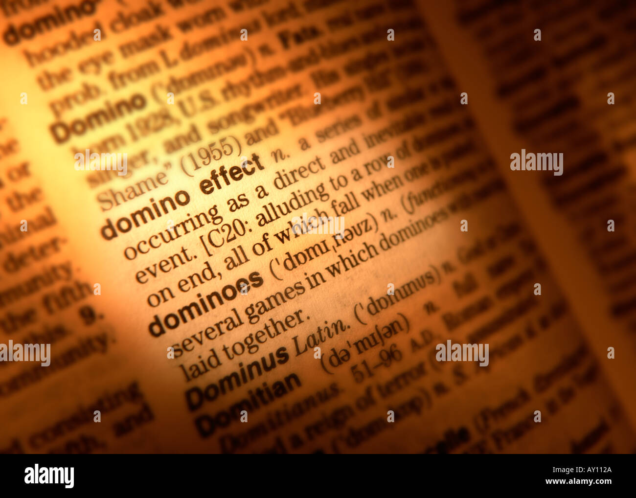 Domino effect hi-res stock photography and images - Alamy