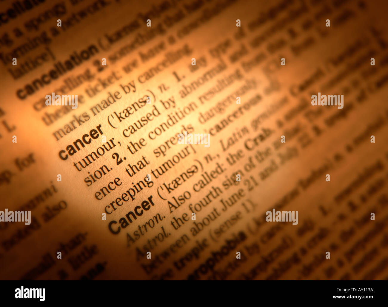 Close Up Dictionary Page Showing High Resolution Stock Photography and ...