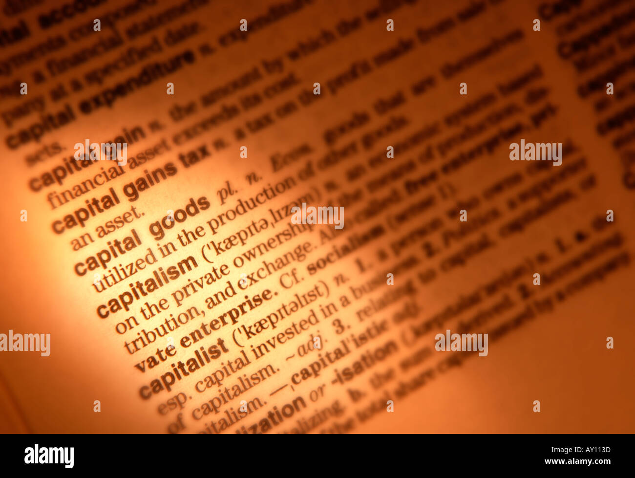 Capitalism word hi-res stock photography and images - Alamy