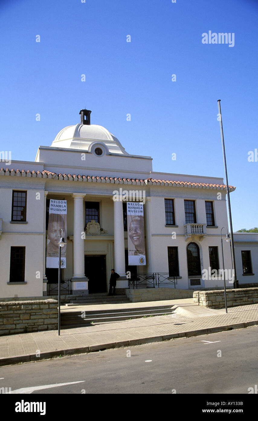 South Africa The Nelson Mandela museum city of Umtata Eastern Cape old ...