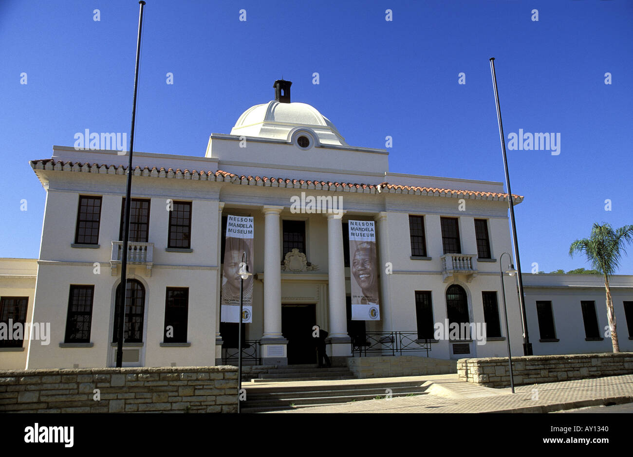 South Africa The Nelson Mandela museum city of Umtata Eastern Cape old ...