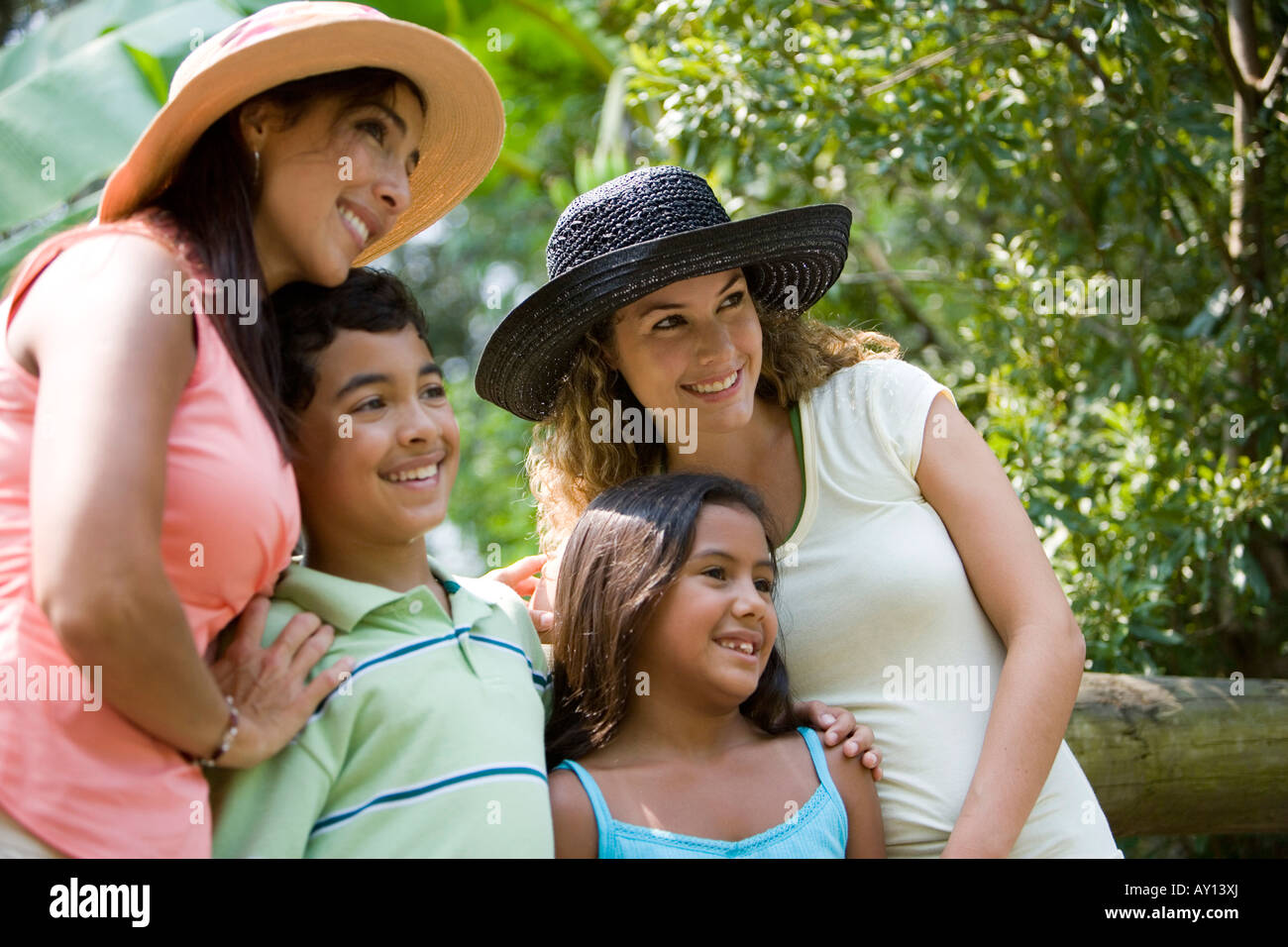 People standing together and smiling Stock Photo - Alamy