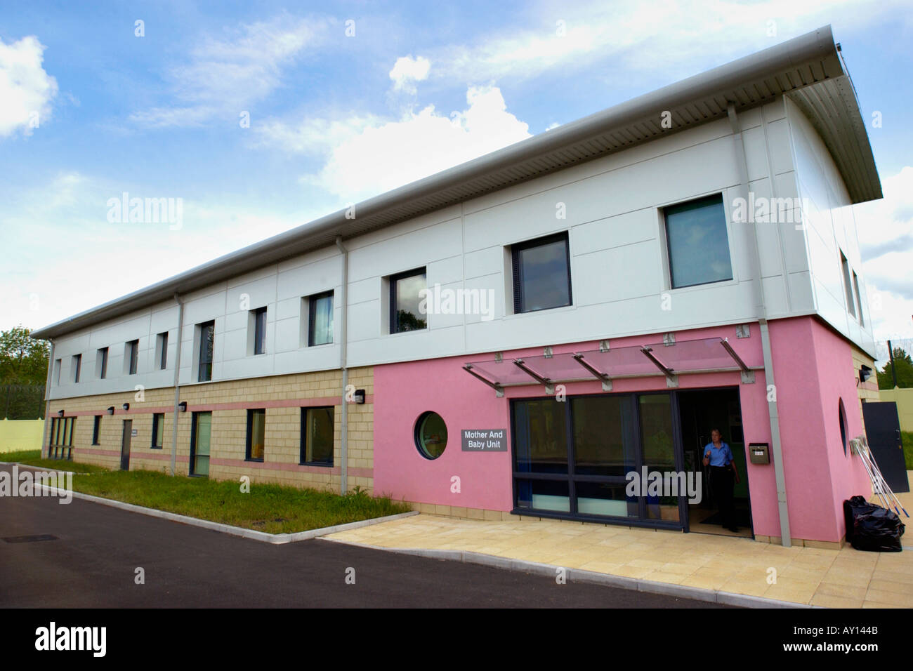 Exterior prison mother and baby unit at HMP Eastwood Park ...