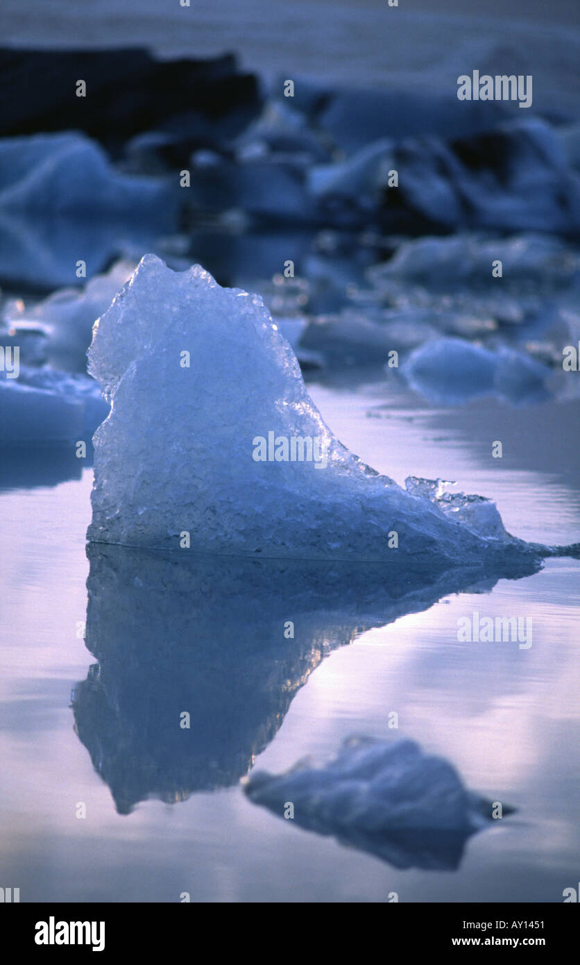 Blue pure water glacier and icy hi-res stock photography and images - Alamy