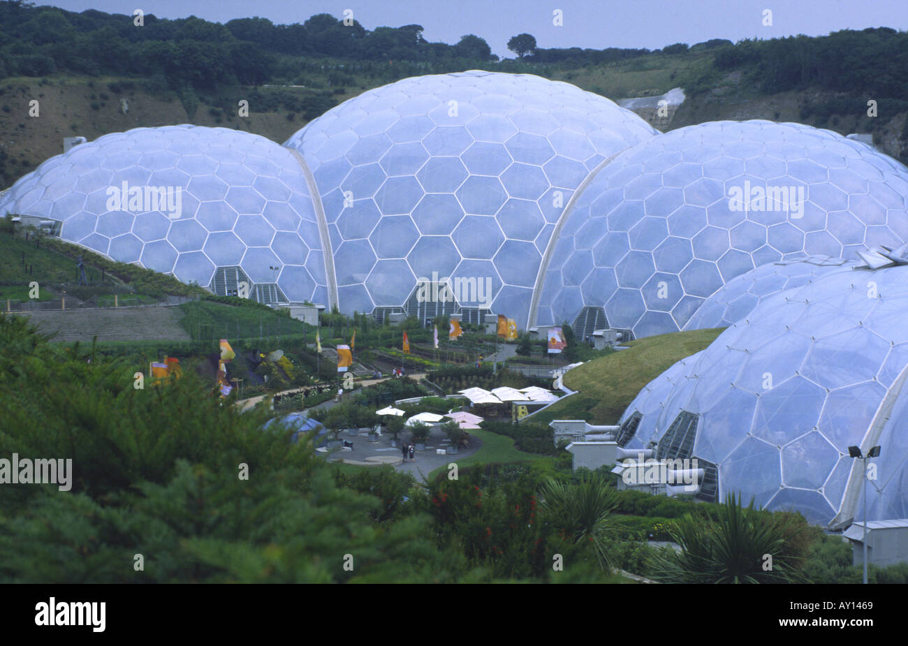 Eden Project Cornwall South England Stock Photo - Alamy
