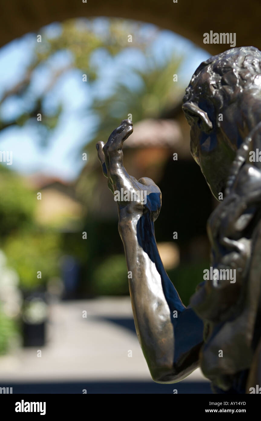 Bronze statues by Auguste Rodin are scattered through Stanford ...
