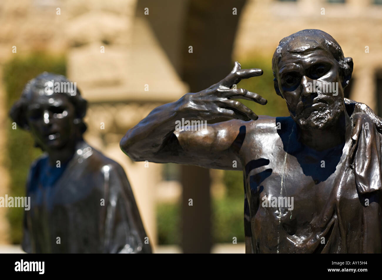 Bronze statues by Auguste Rodin are scattered through Stanford ...