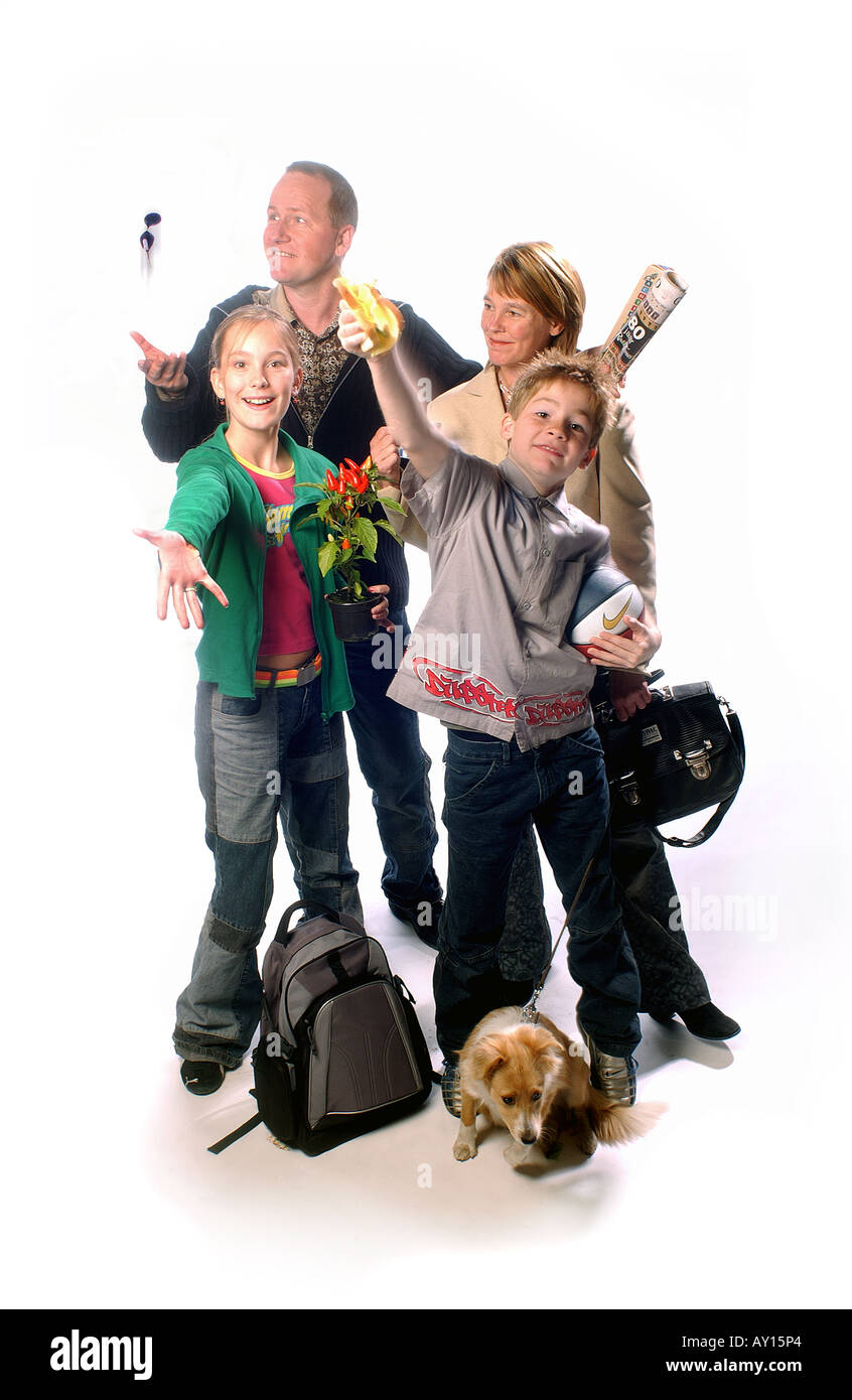 1 family Cut Out Stock Images & Pictures - Alamy