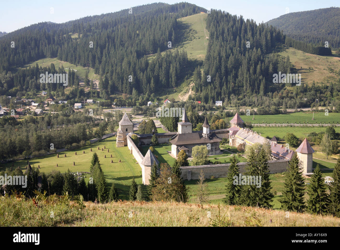 Sucevita Monastery. Bucovina, Moldavia, Romania Stock Photo - Alamy
