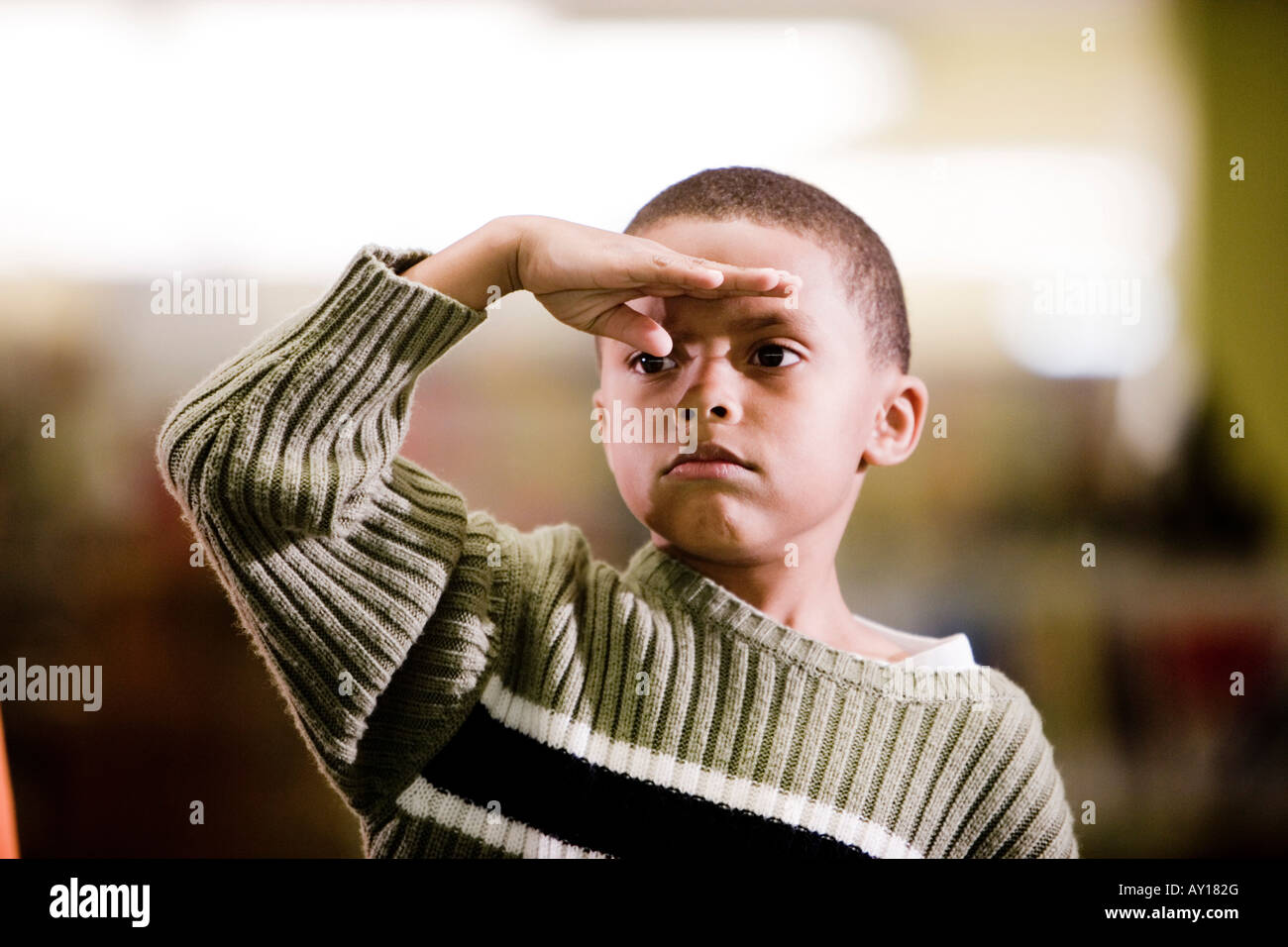 Saluting school boy hi-res stock photography and images - Alamy