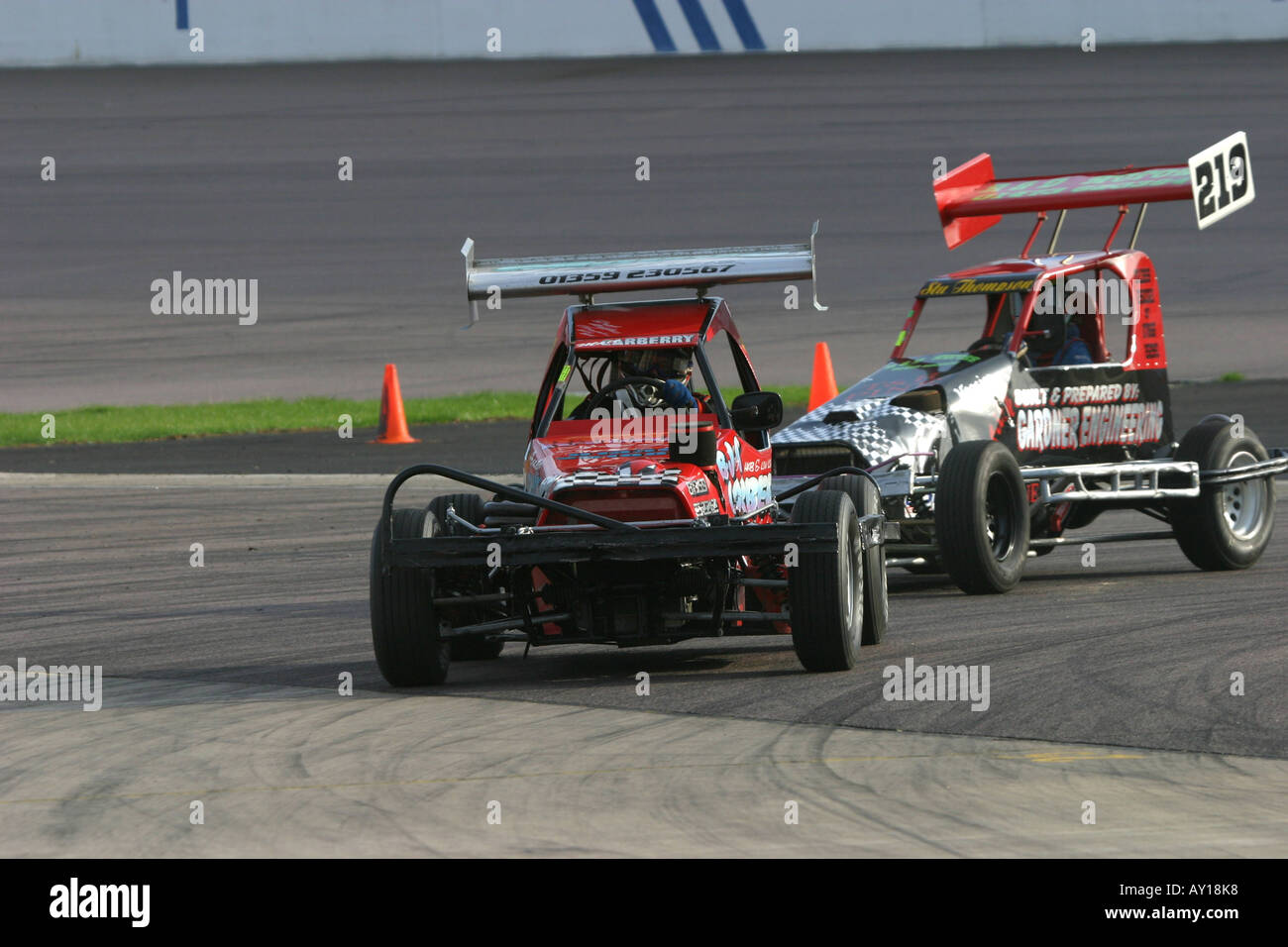 F1 Brisca race cars Stock Photo - Alamy