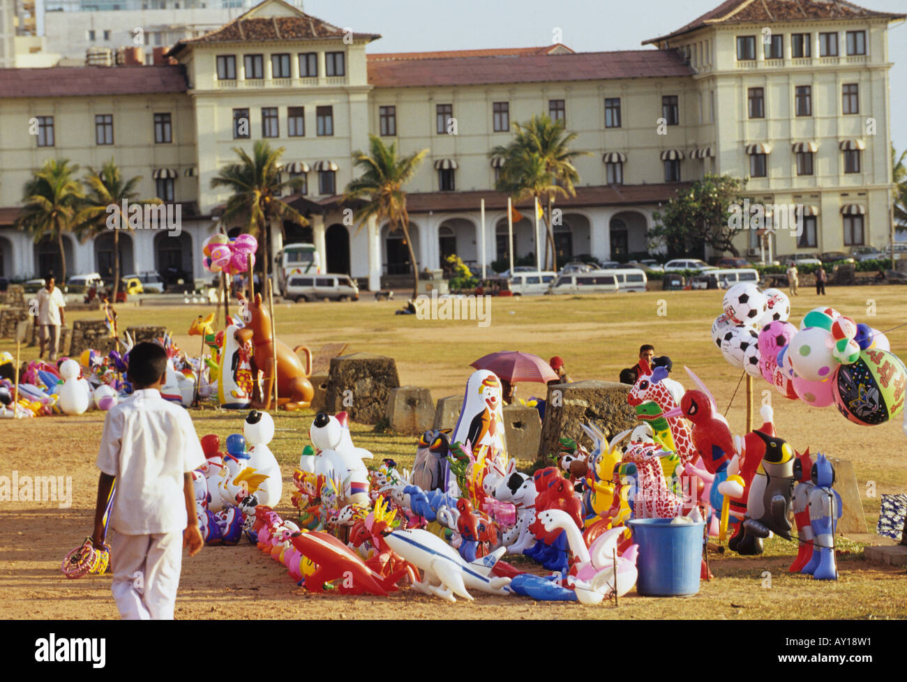 galle face green Stock Photo - Alamy