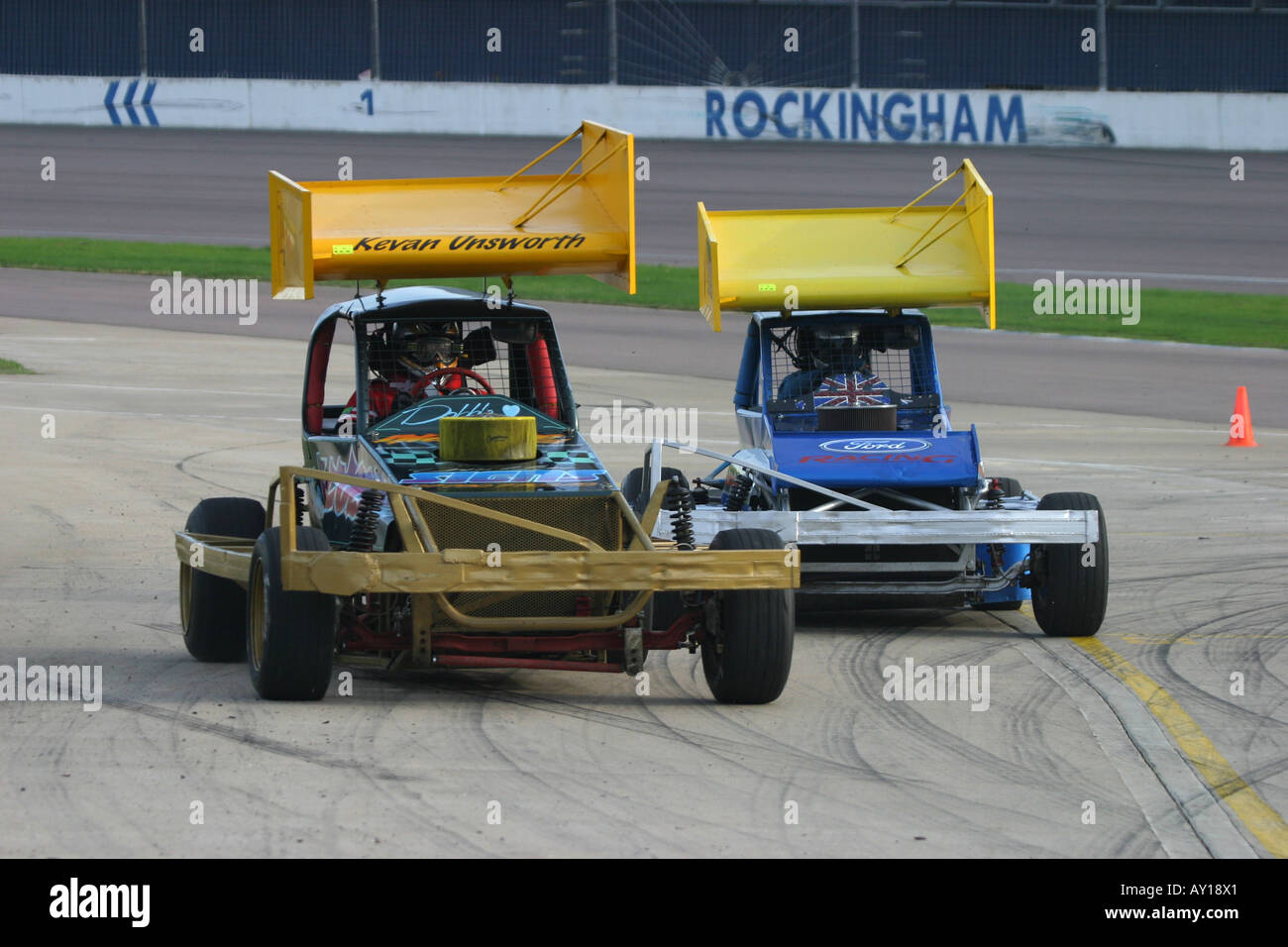 F1 Brisca race cars Stock Photo - Alamy