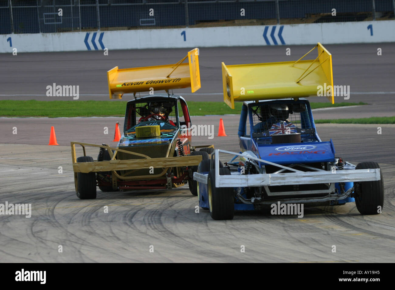 F1 Brisca race cars Stock Photo - Alamy