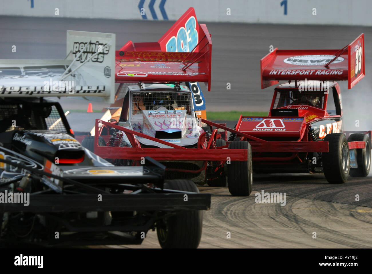 F1 Brisca race cars Stock Photo - Alamy