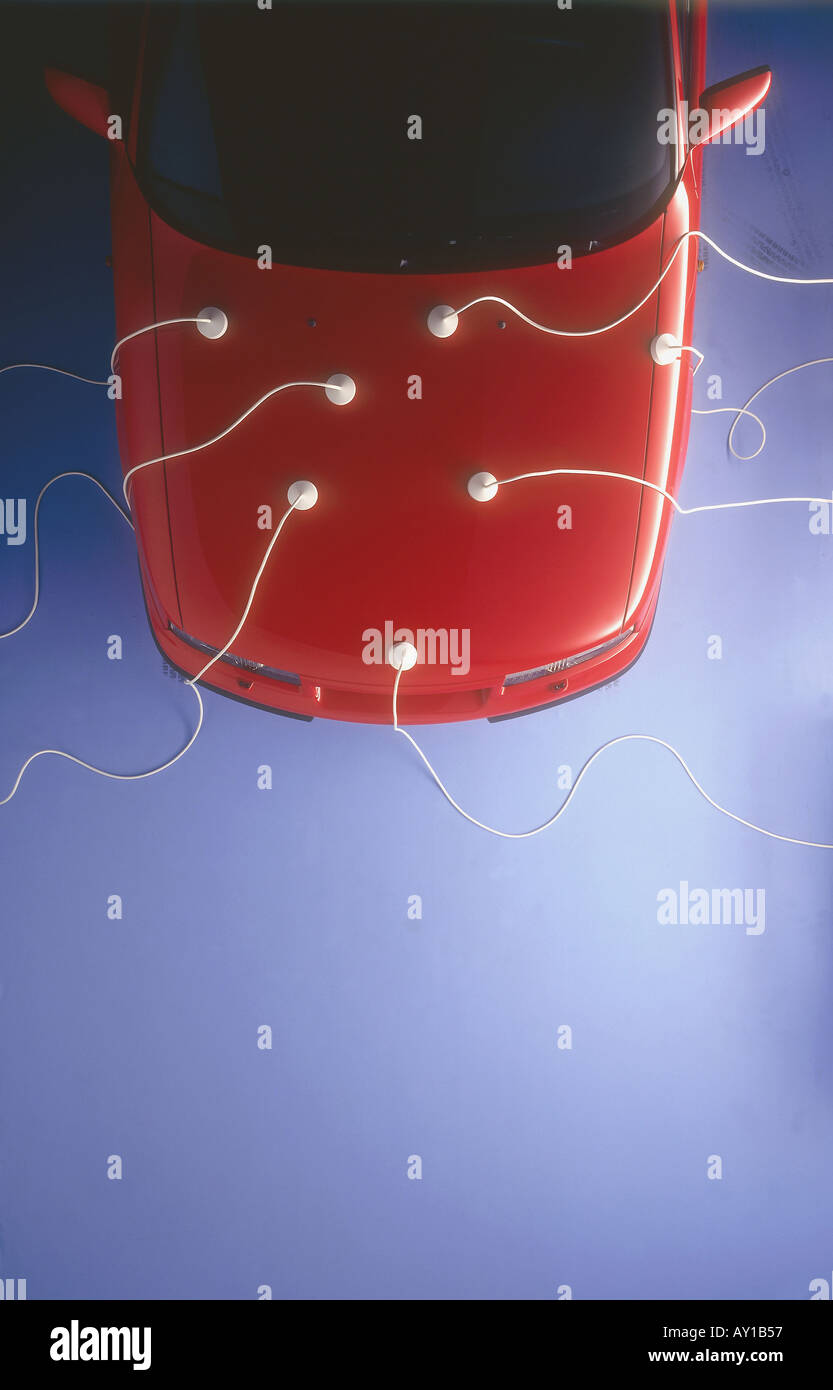 Overhead car bonnet hi-res stock photography and images - Alamy