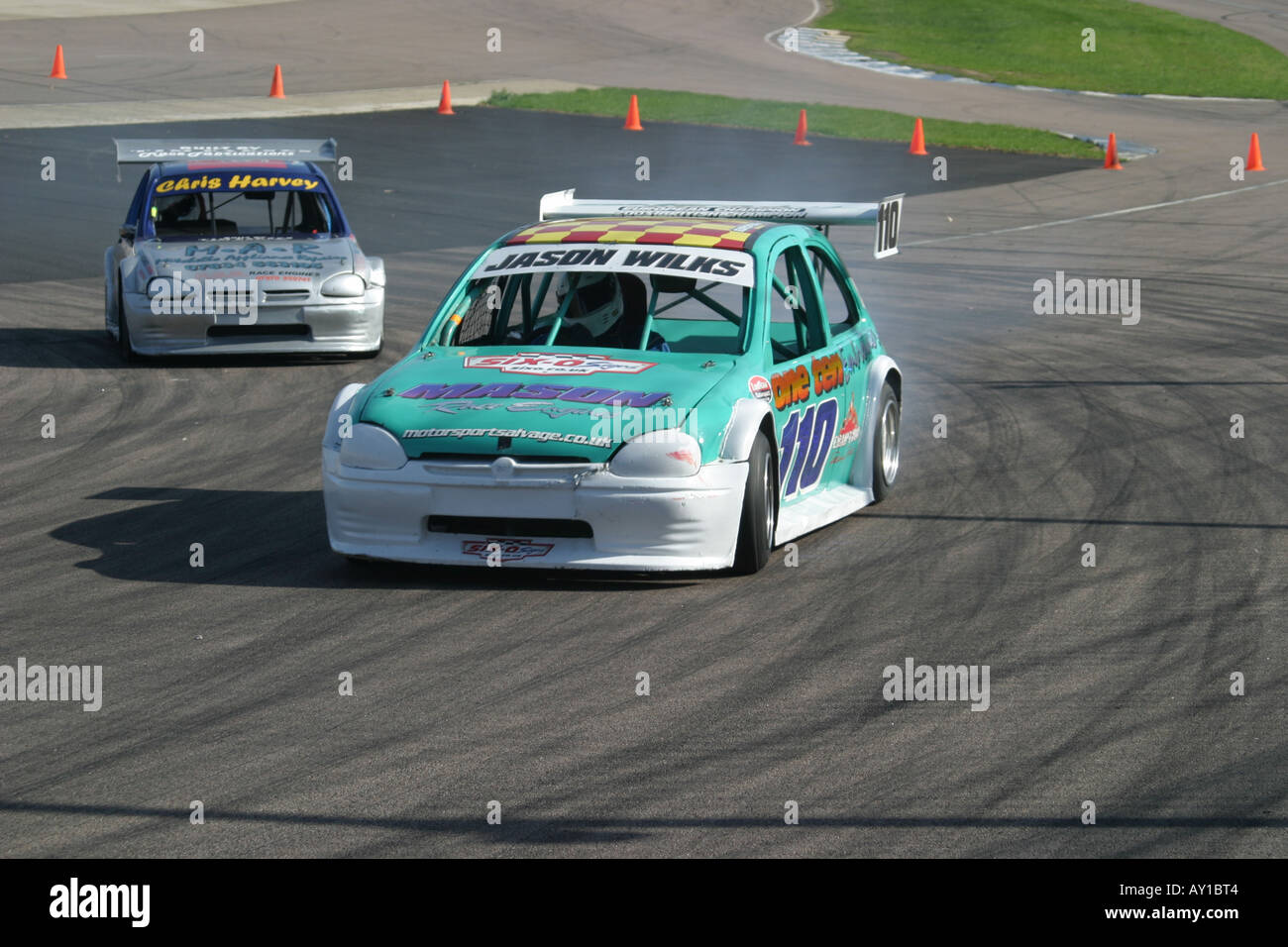 2.0l Hot Rod racing cars Stock Photo - Alamy
