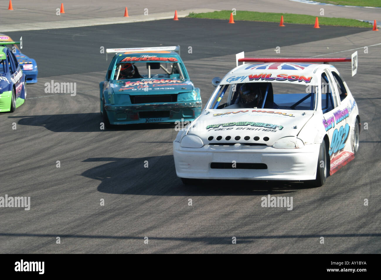 2.0l Hot Rod racing cars Stock Photo - Alamy
