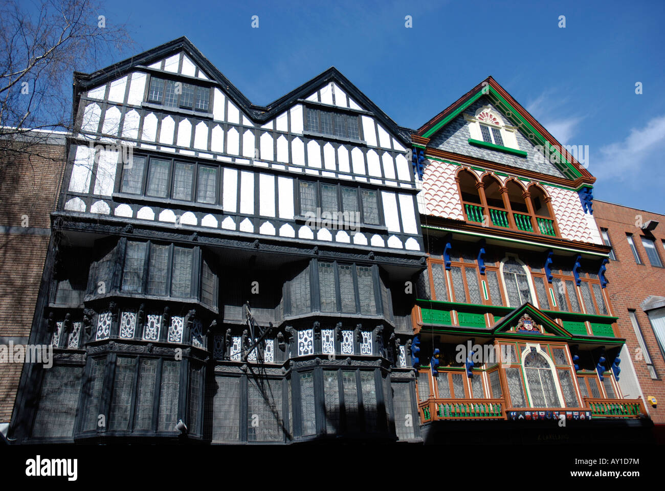Exeter high street tudor hi-res stock photography and images - Alamy