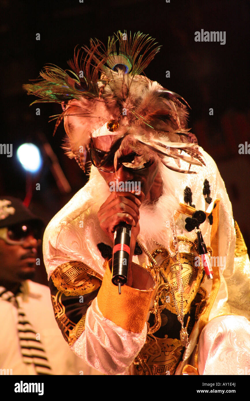 Ninjaman at Spring Break Reggae Concert in Negril Jamaica 2007 Stock ...