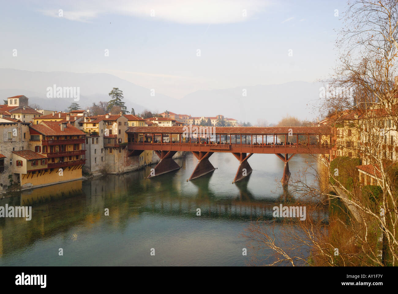 Bassano del Grappa Veneto Italy Landscape Stock Photo - Alamy