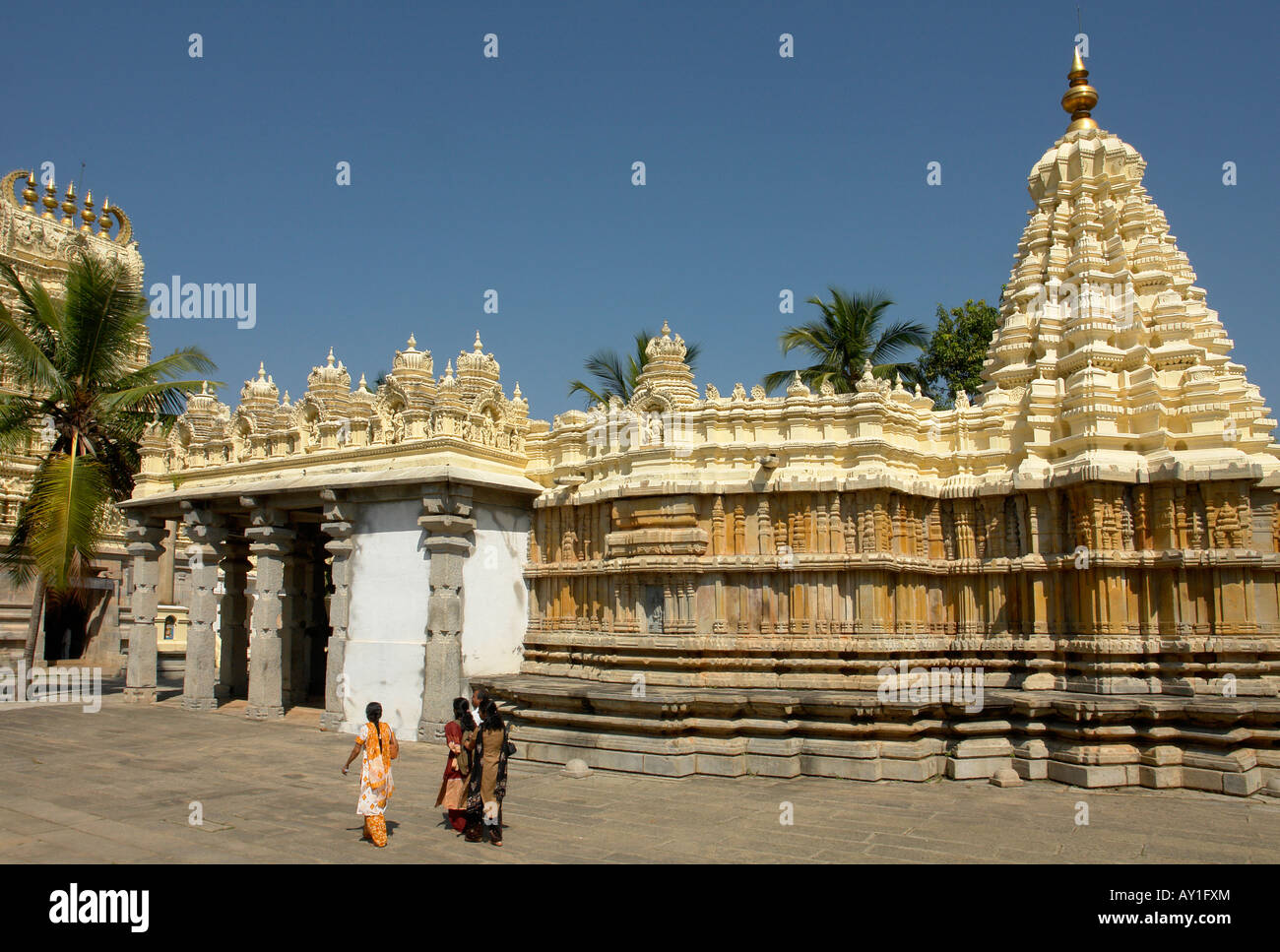 shweta varahaswamy temple at the mysore palace Stock Photo - Alamy