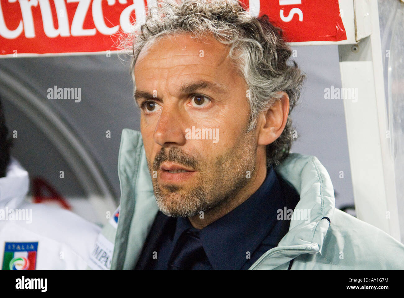 Roberto Donadoni, Italy national football team coach Stock Photo - Alamy