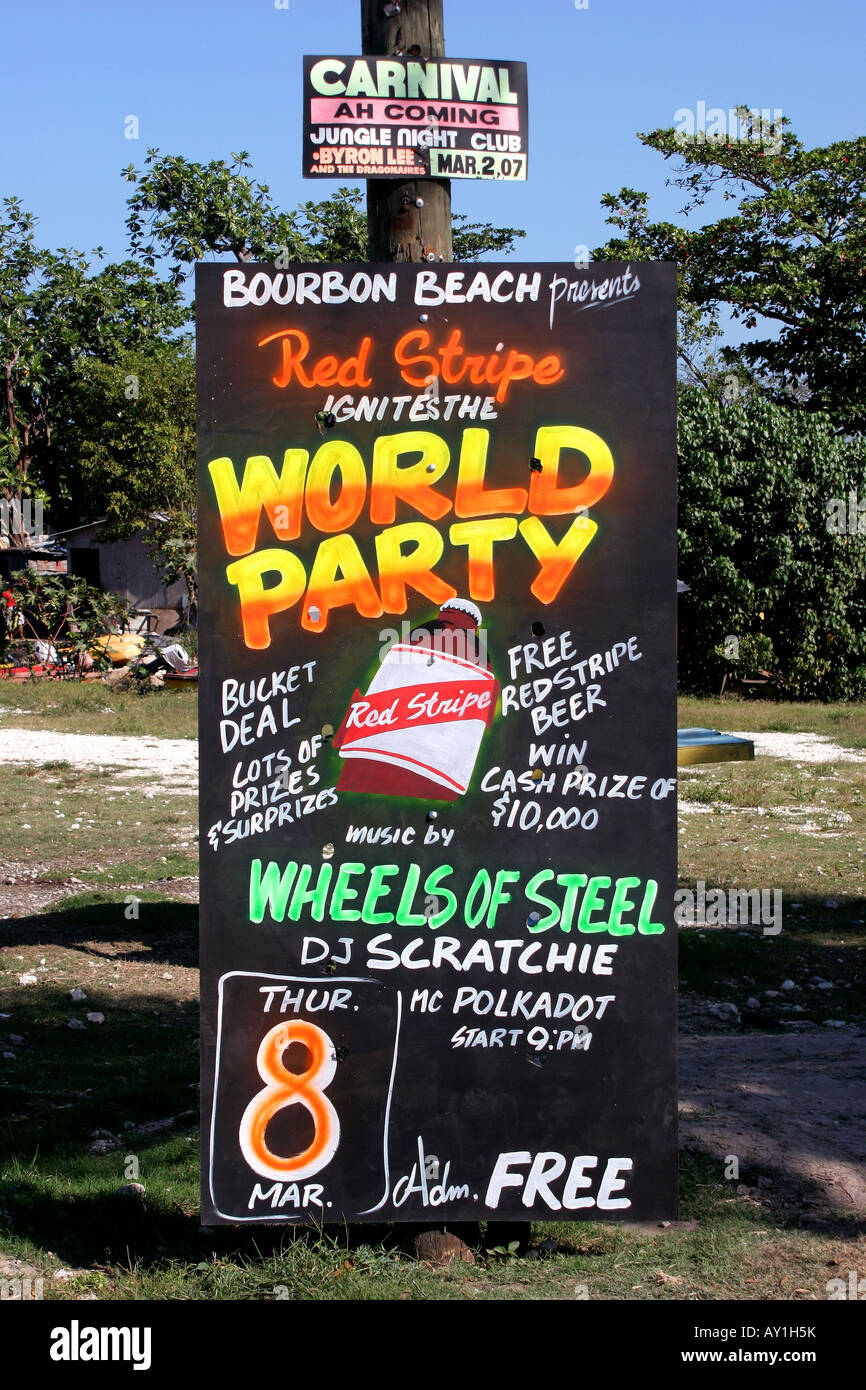 Hand painted signs hi-res stock photography and images - Alamy