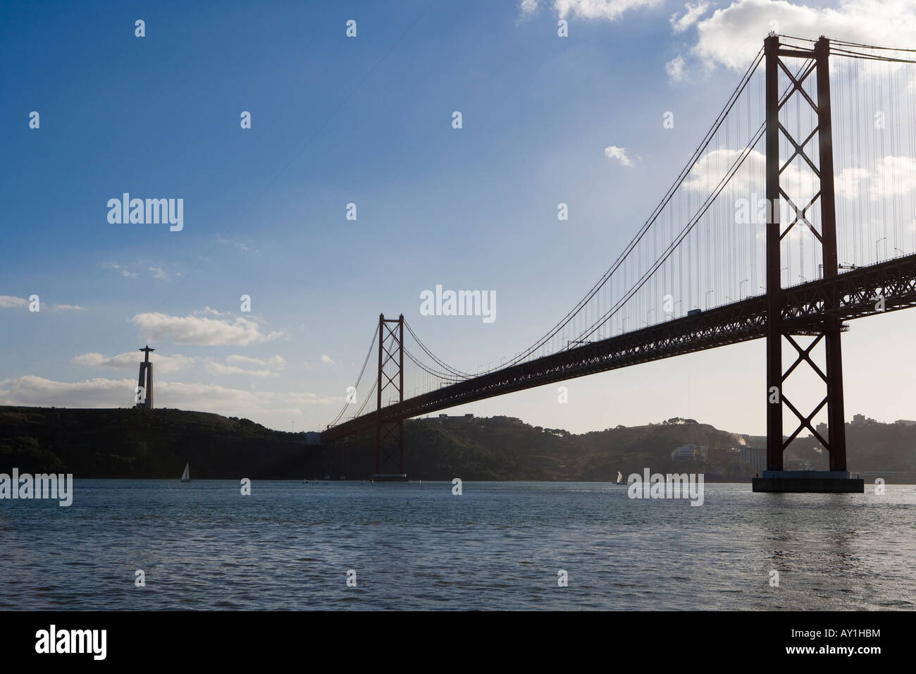 25th April bridge in Lisbon Portugal Stock Photo - Alamy