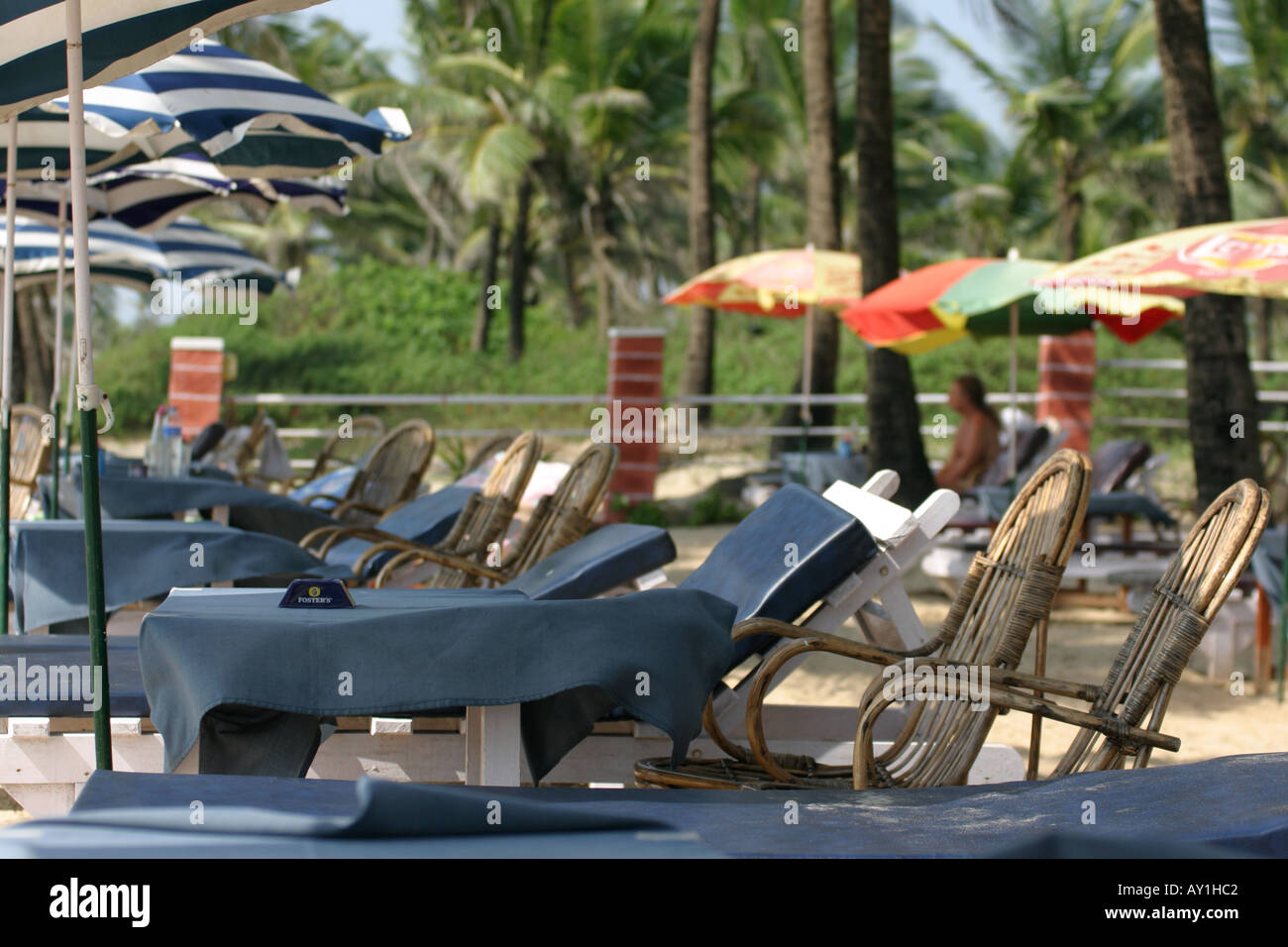 Colva beach resort hi-res stock photography and images - Alamy