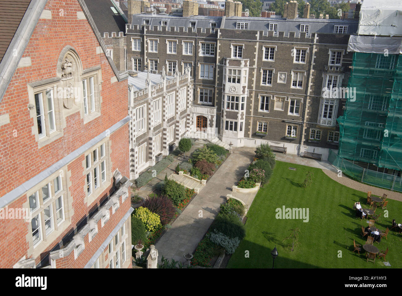 Temple Inn Barristers chambers City of London England UK Stock Photo ...