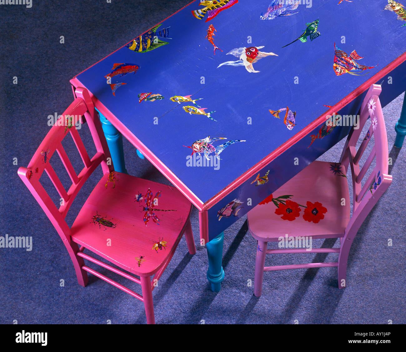 Hand painted designs hi-res stock photography and images - Alamy