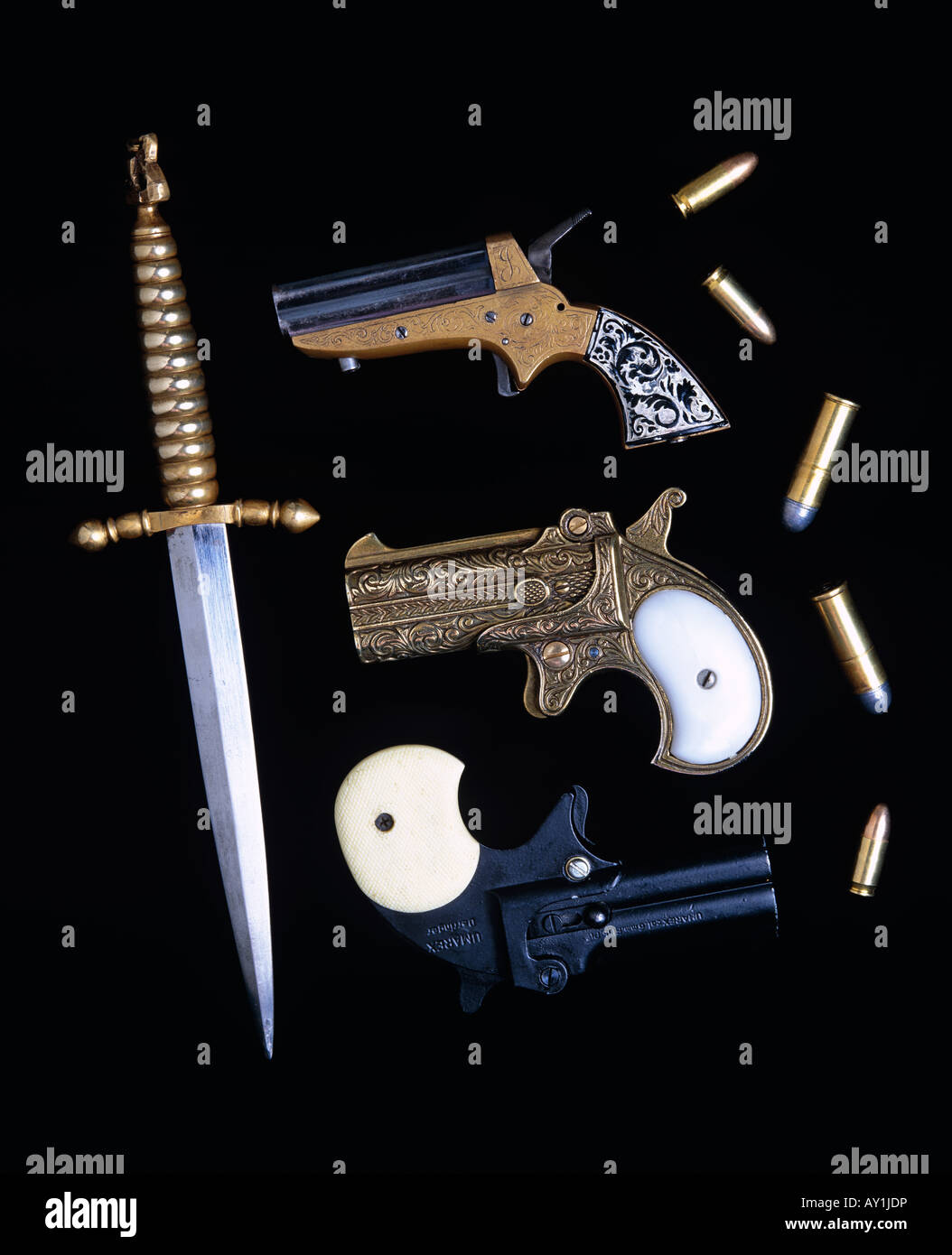 Derringers & Dagger Stock Photo - Alamy