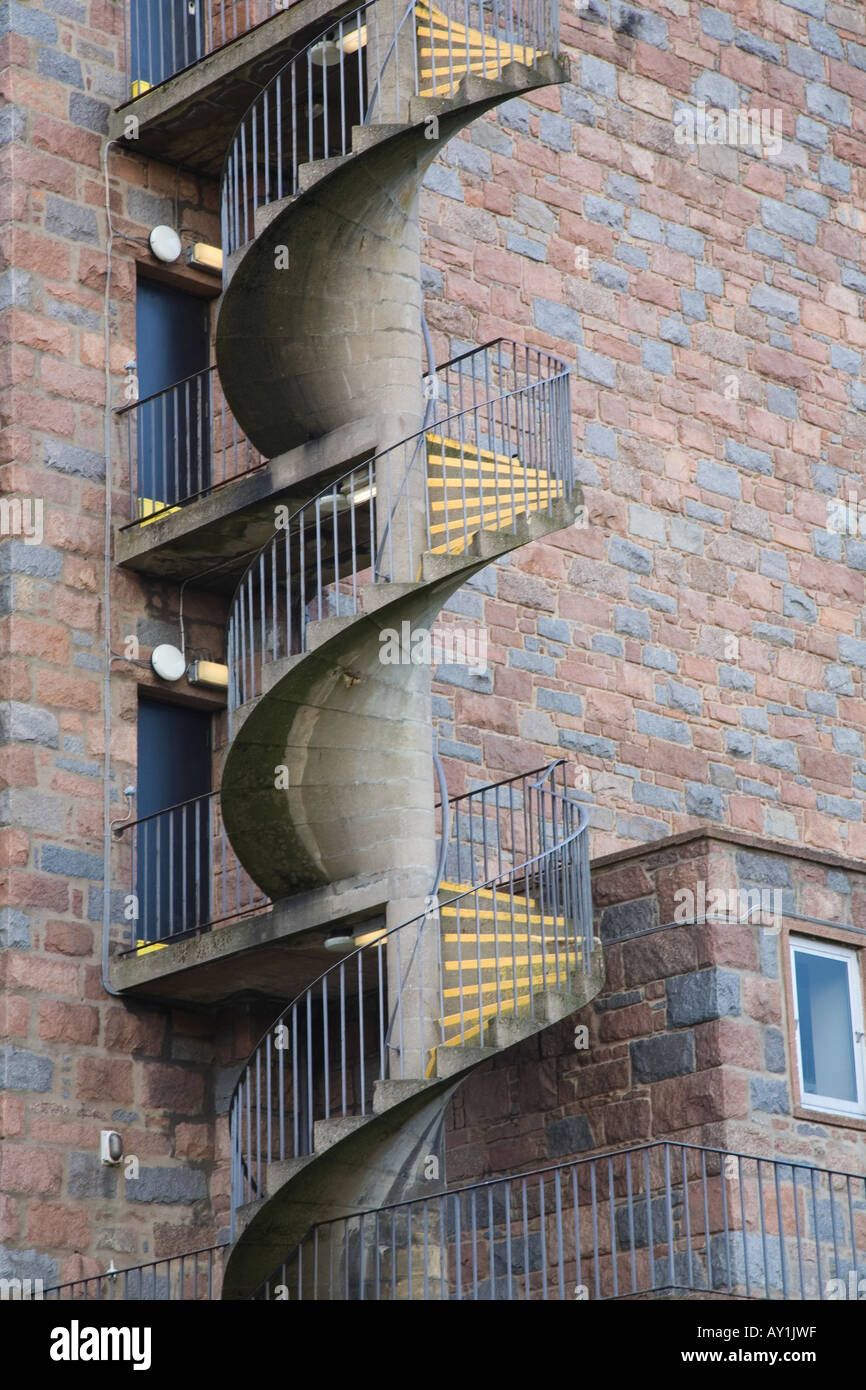 External stairs hi-res stock photography and images - Alamy