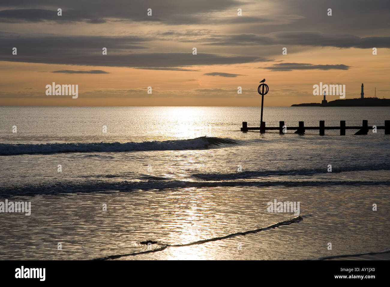 Seascape aberdeen beach hi-res stock photography and images - Alamy