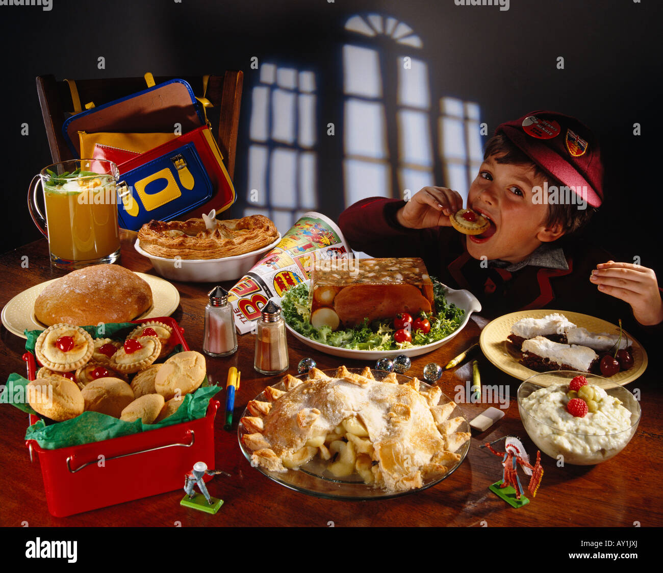School Feast High Resolution Stock Photography and Images - Alamy