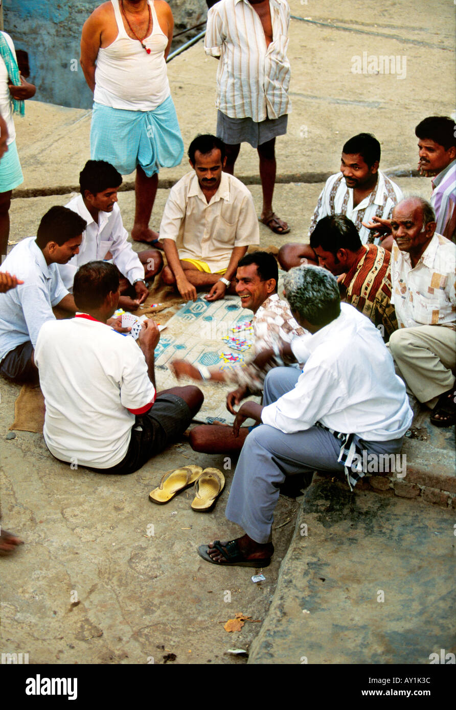 A favourite passtime of the Indian working class living in shanty towns ...